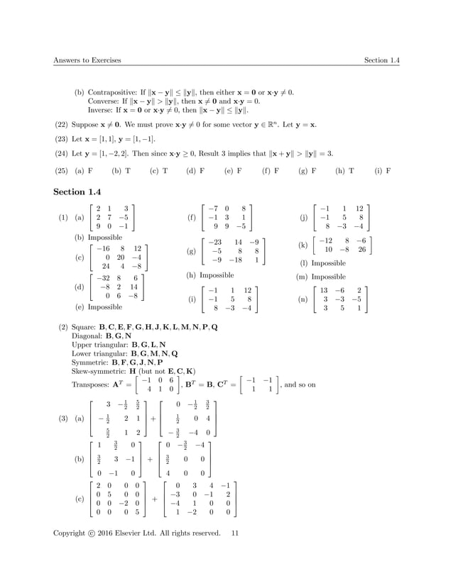Elementary Linear Algebra 5th Edition Larson Solutions Manual | PDF ...