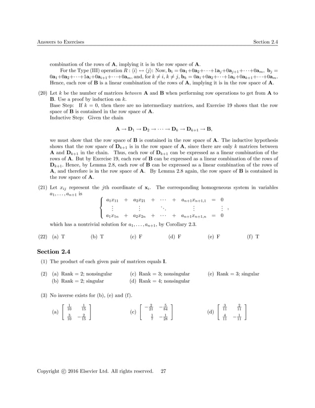 Elementary Linear Algebra 5th Edition Larson Solutions Manual | PDF | Programming Languages ...