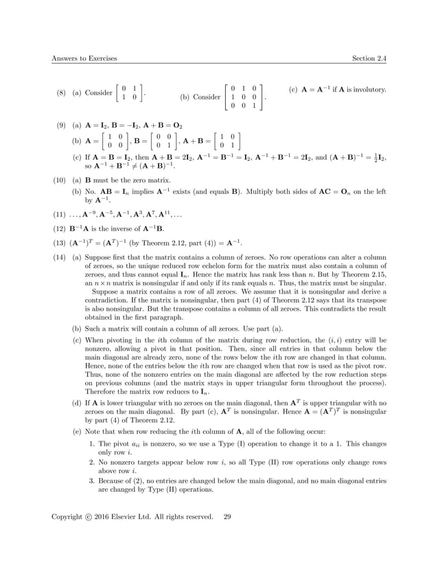 Elementary Linear Algebra 5th Edition Larson Solutions Manual | PDF | Programming Languages ...