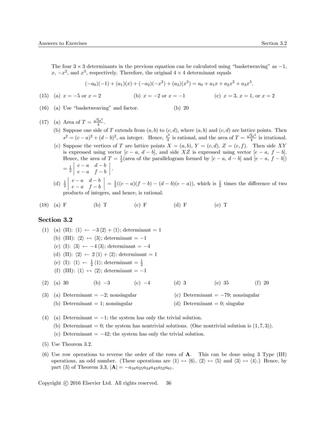 Elementary Linear Algebra 5th Edition Larson Solutions Manual | PDF | Programming Languages ...