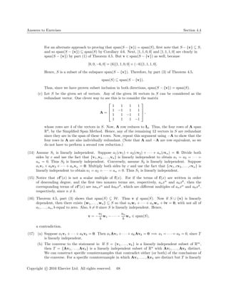 Elementary Linear Algebra 5th Edition Larson Solutions Manual | PDF