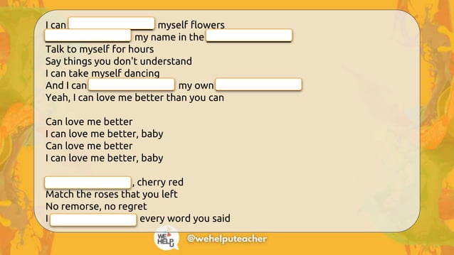 Elementary - Miley Cyrus - Flowers.pptx