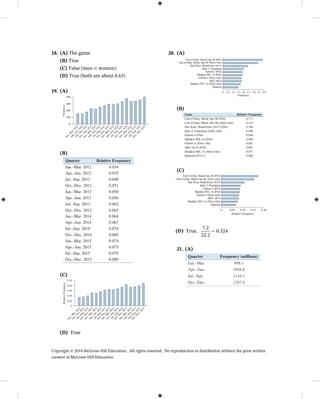Elementary Statistics 3rd Edition Navidi Solutions Manual | PDF