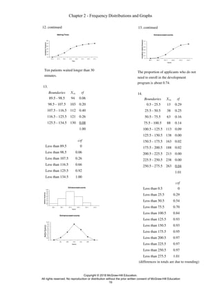 Elementary Statistics A Step Step Approach 10th Edition Bluman ...