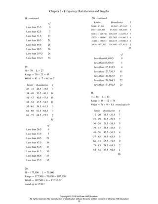 Elementary Statistics A Step Step Approach 10th Edition Bluman ...