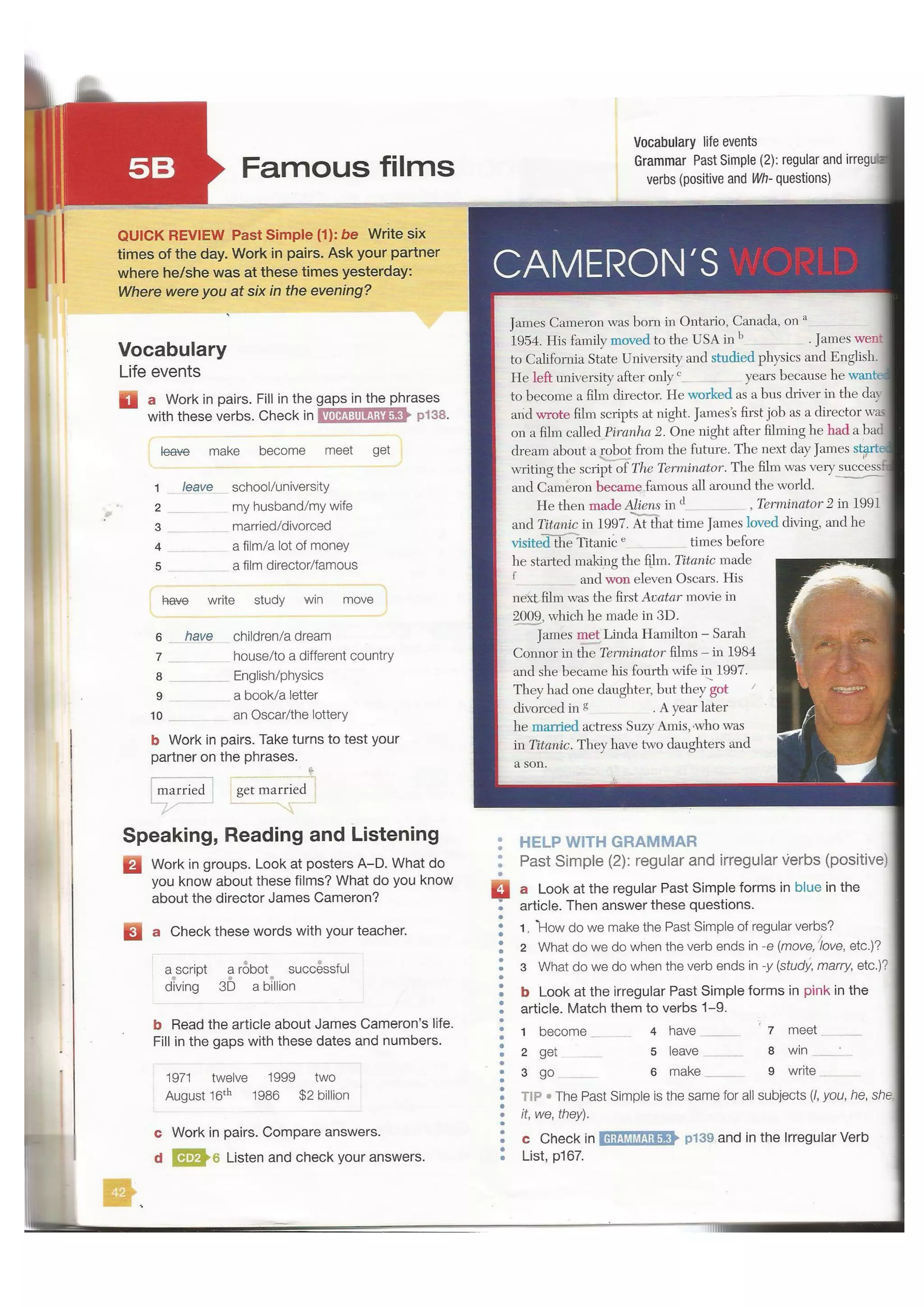 face2face Elementary student's book 2nd edition | PDF