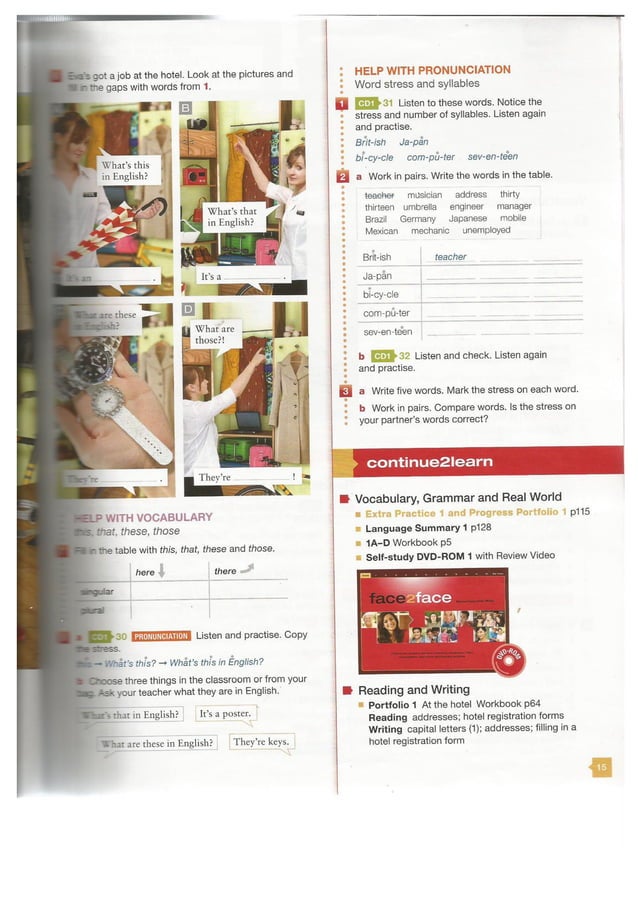 face2face Elementary student's book 2nd edition | PDF | Books and ...