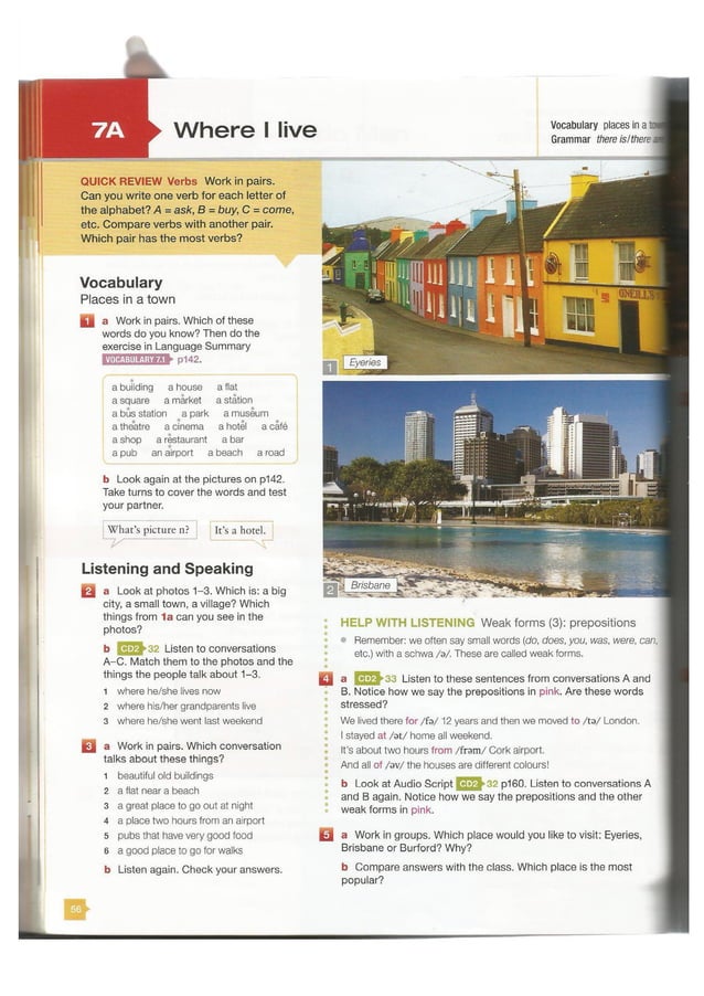 face2face Elementary student's book 2nd edition | PDF