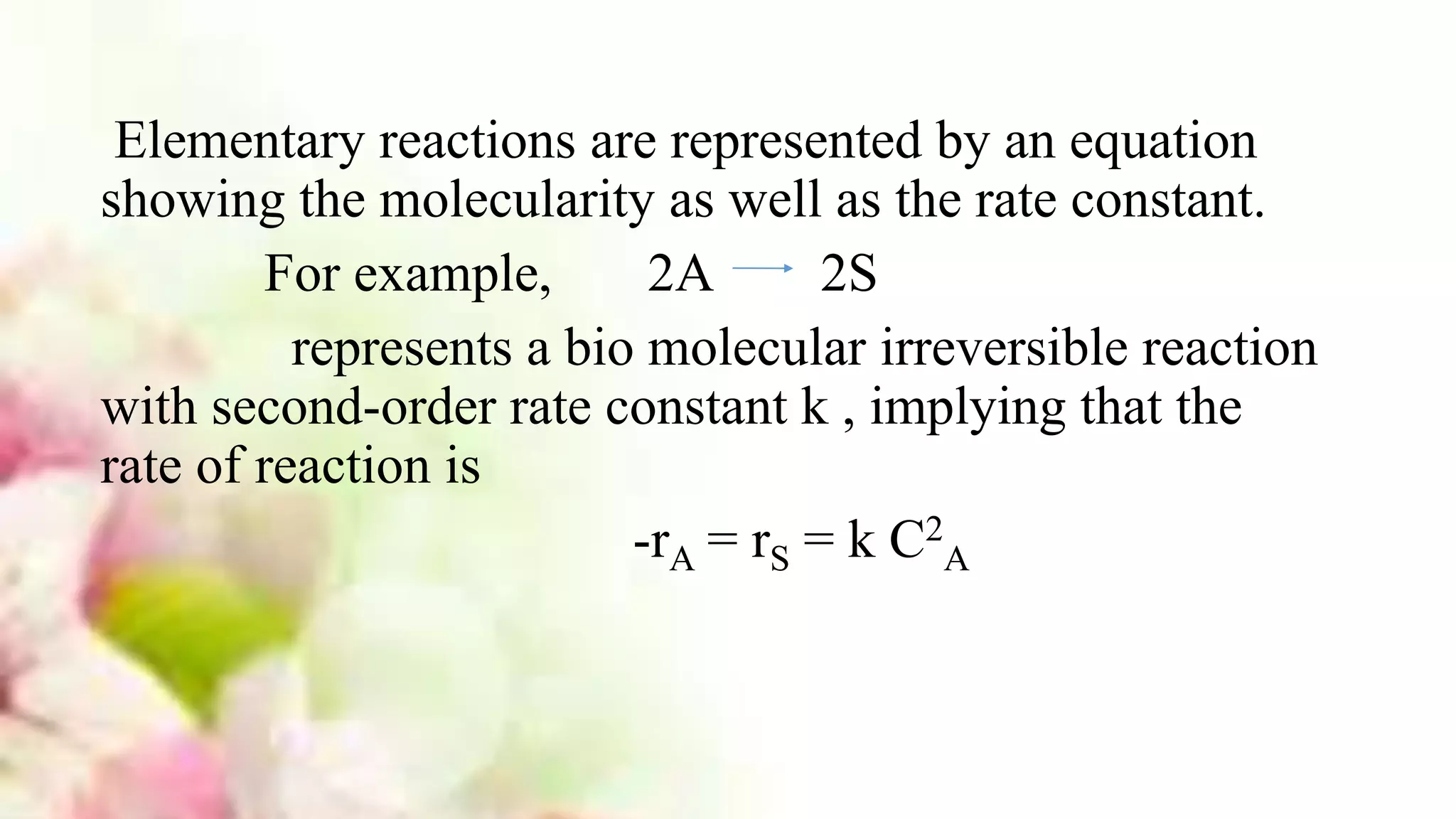 Elementary and non elementary reaction(no-18) - copy | PPTX