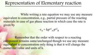 Elementary and non elementary reaction(no-18) - copy | PPTX