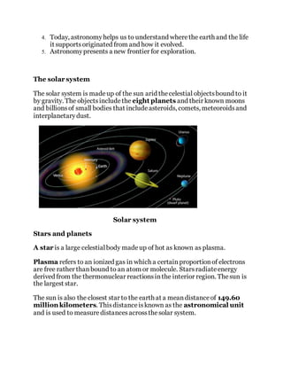 Elementary astronomy | DOCX