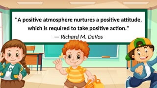 Elementary Classroom Rules Educational Presentation in Colorful Cartoon ...