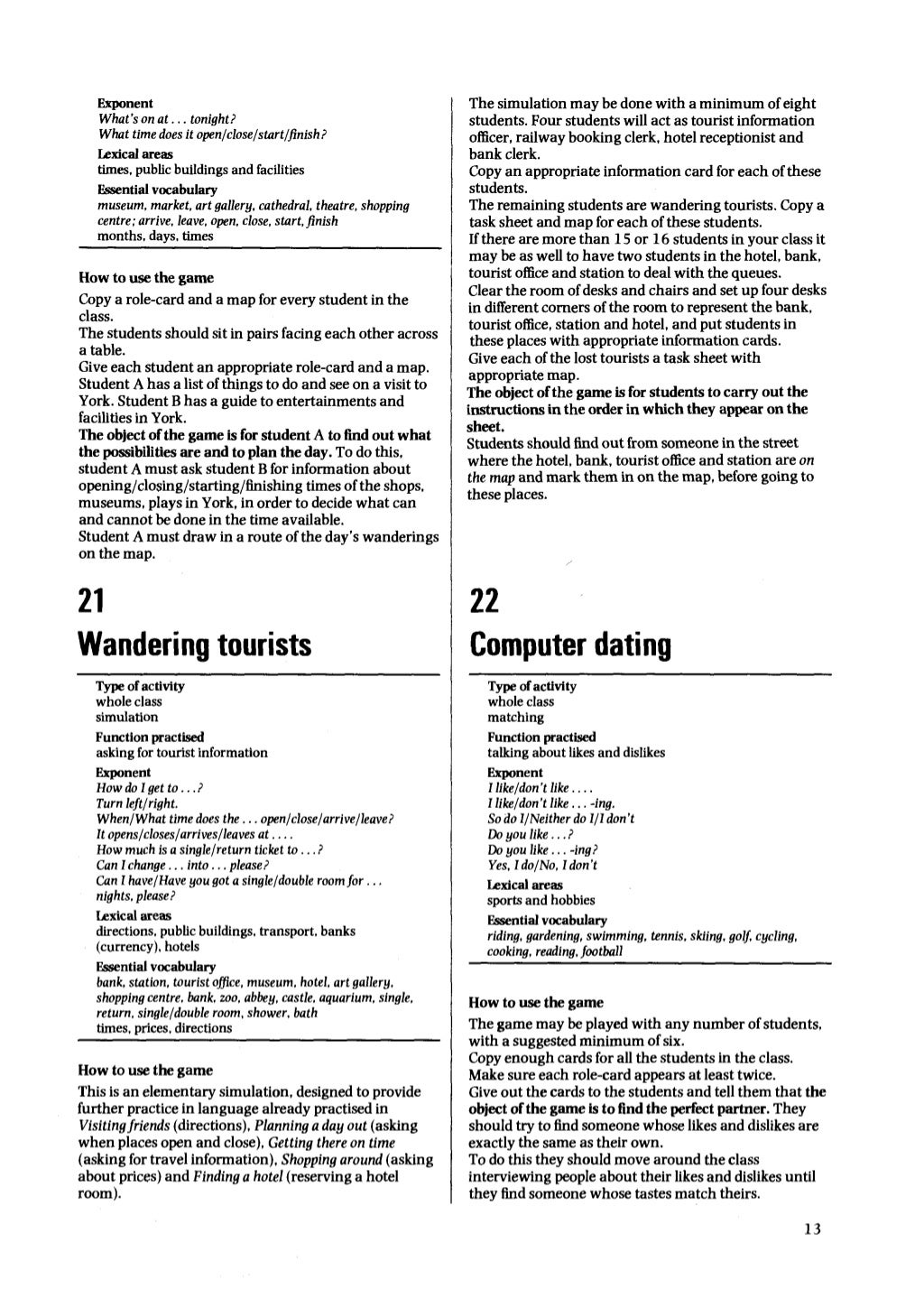 Elementary Communication Games elementary-communication-games