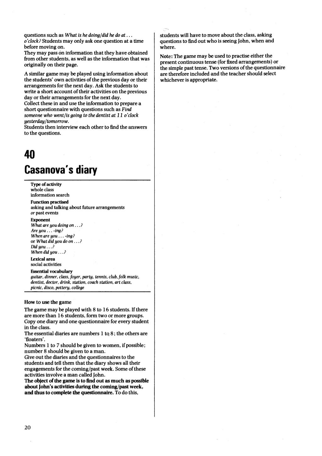 Elementary Communication Games elementary-communication-games