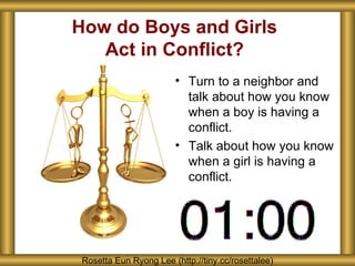 Elementary School Conflict Workshop for Girls | PPT
