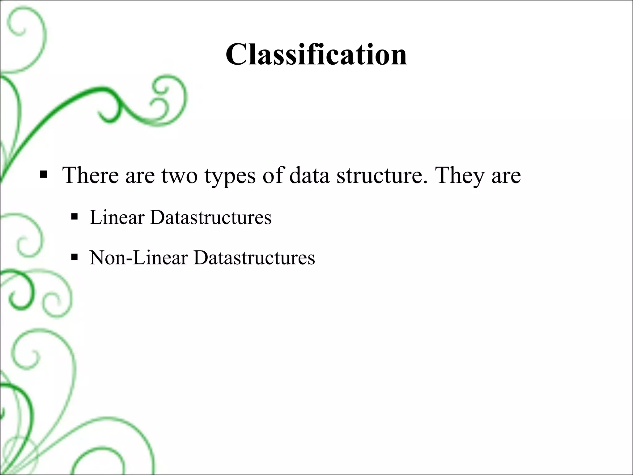 Elementary data organisation | PPT