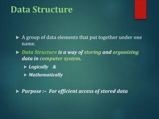 Elementary data structure | PDF