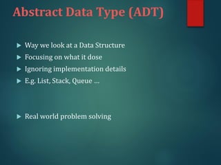 Elementary data structure | PDF
