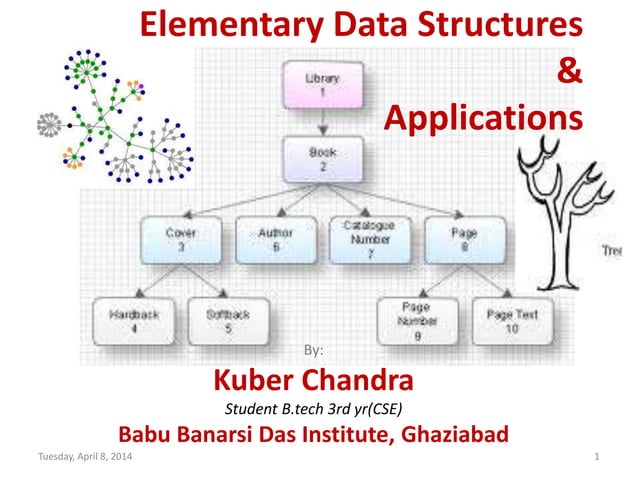 Presentation on Elementary data structures | PPT