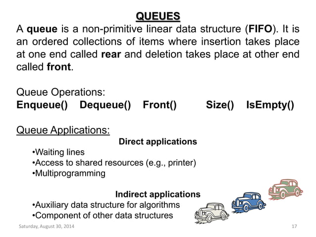 ELEMENTARY DATASTRUCTURES | PPT
