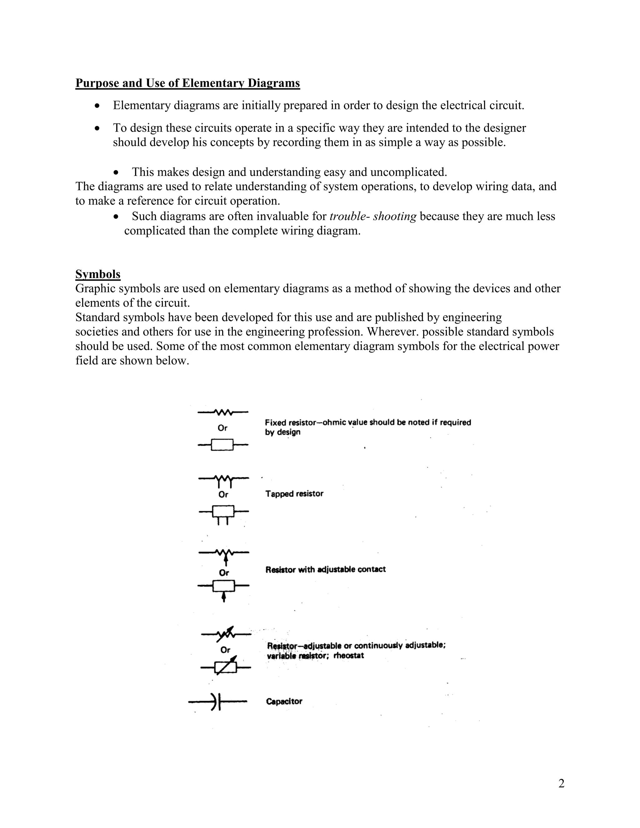 Elementary diagrams | PDF