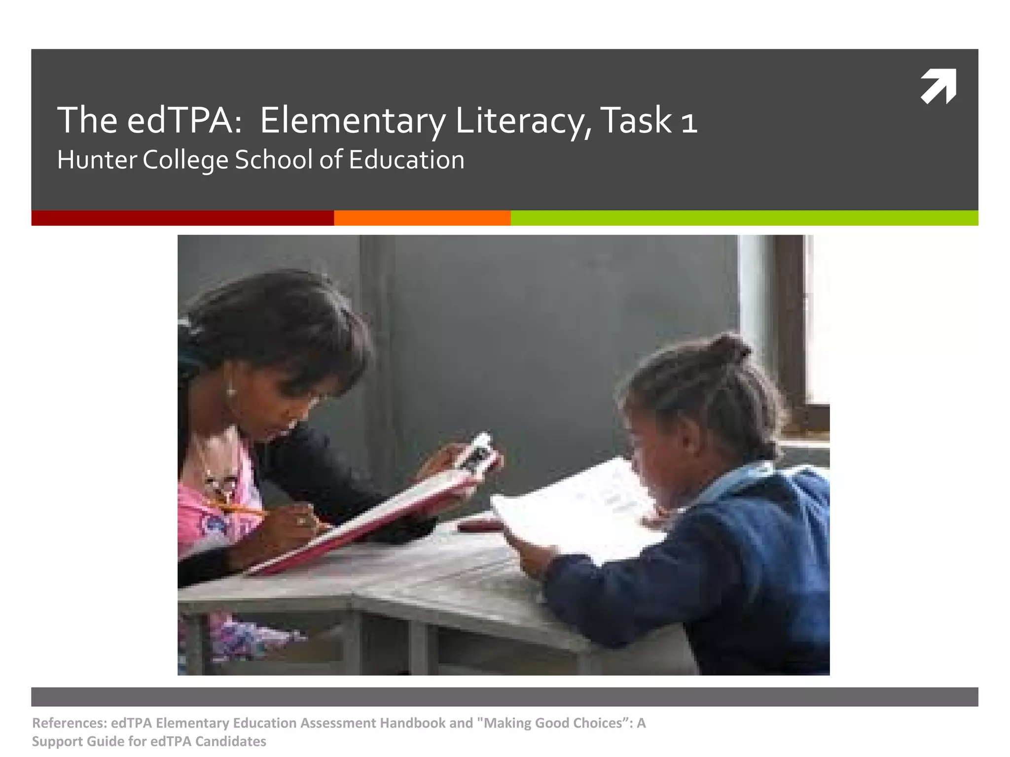 Elementary education task 1 2 | PPT