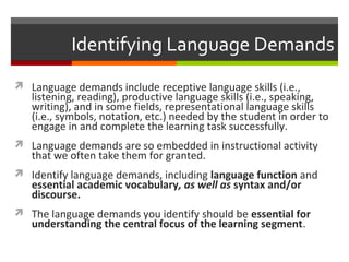 Elementary education task 1 2 | PPT