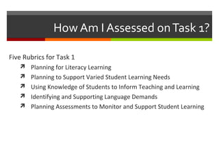 Elementary education task 1 2 | PPT