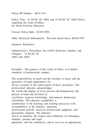 ELEMENTARY ETHICS DILEMMAS SCENARIO 1 Andrea Miles is the | DOCX