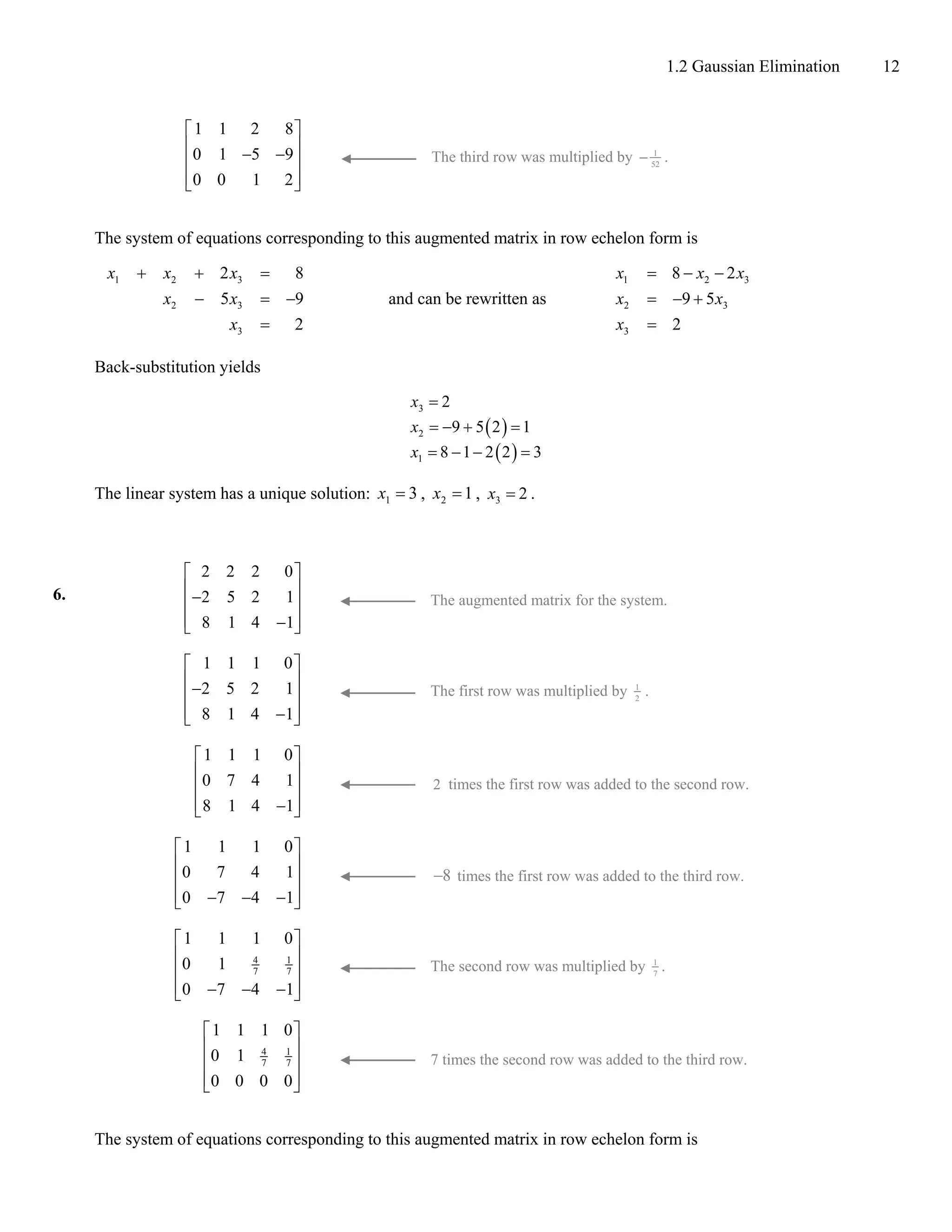 Answers to Problems in "Elementary Linear Algebra" (12th Edition) by ...