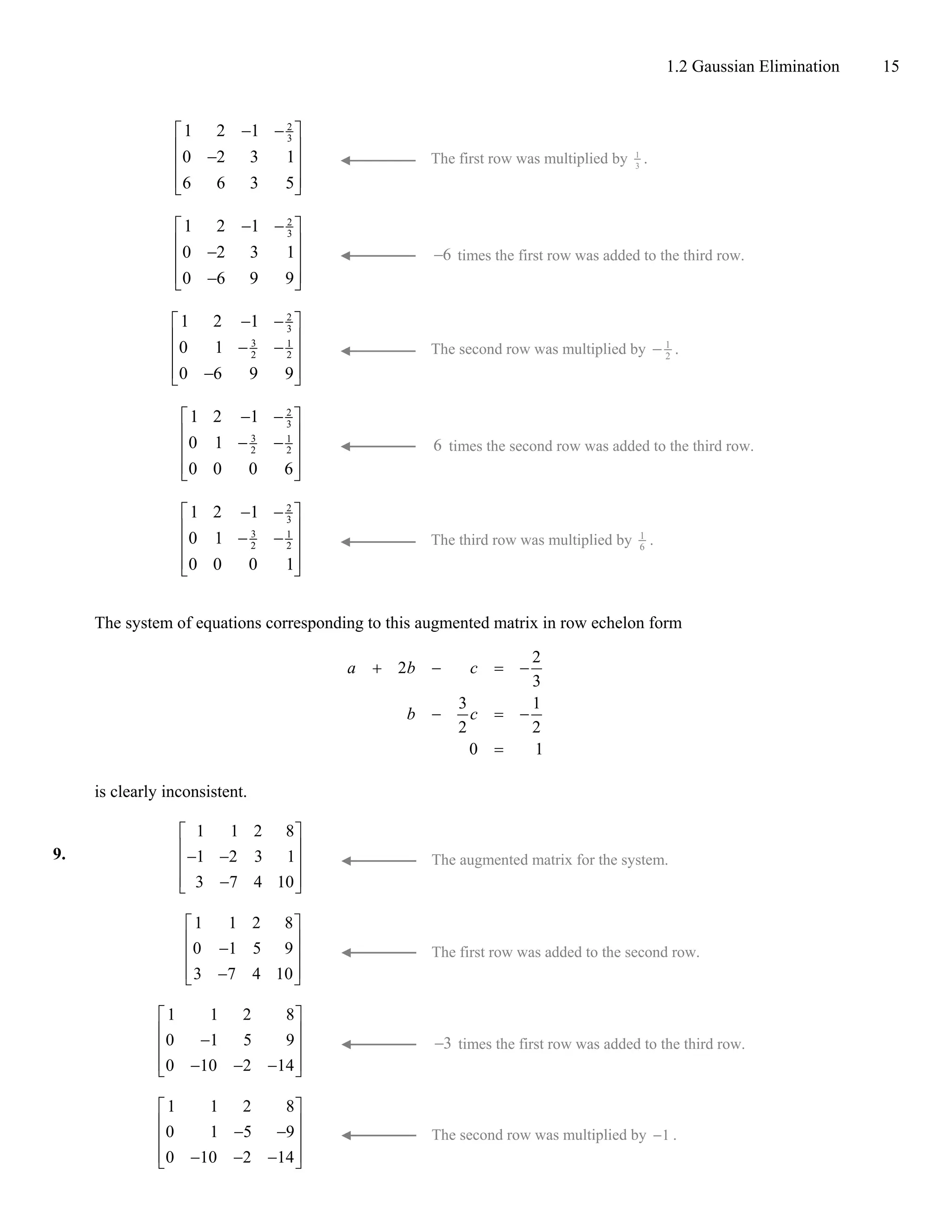 Answers to Problems in "Elementary Linear Algebra" (12th Edition) by ...