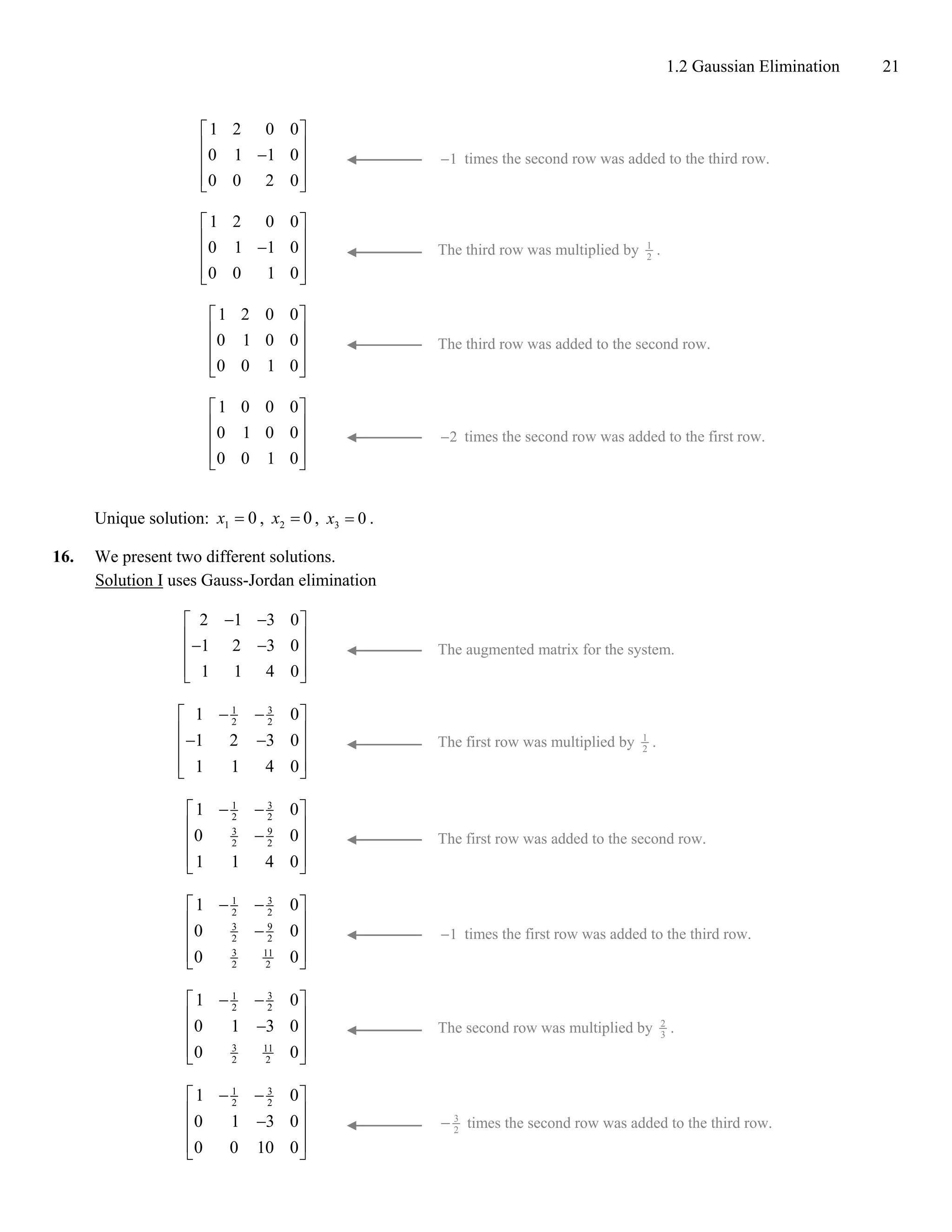 Answers to Problems in "Elementary Linear Algebra" (12th Edition) by ...