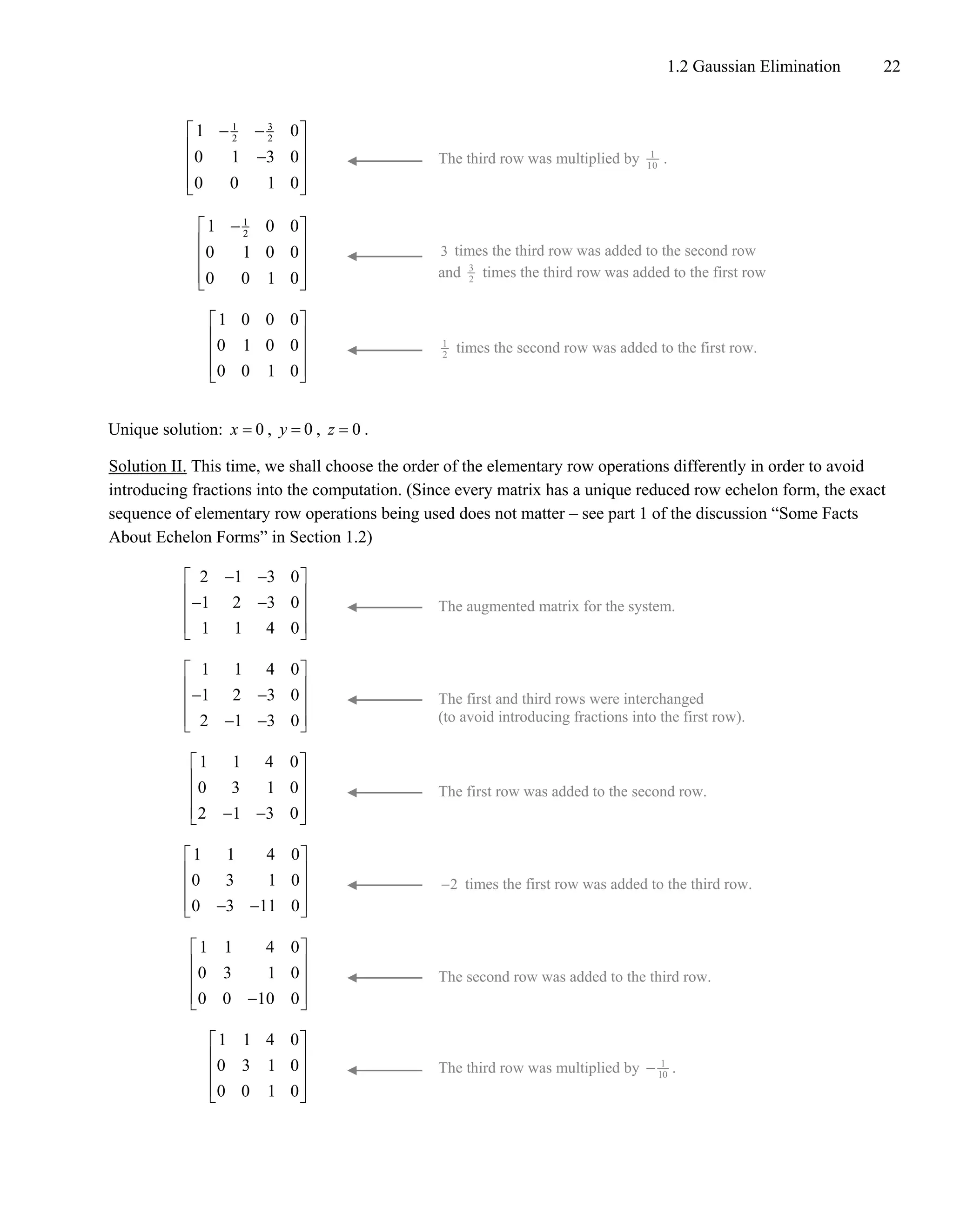 Answers to Problems in "Elementary Linear Algebra" (12th Edition) by ...