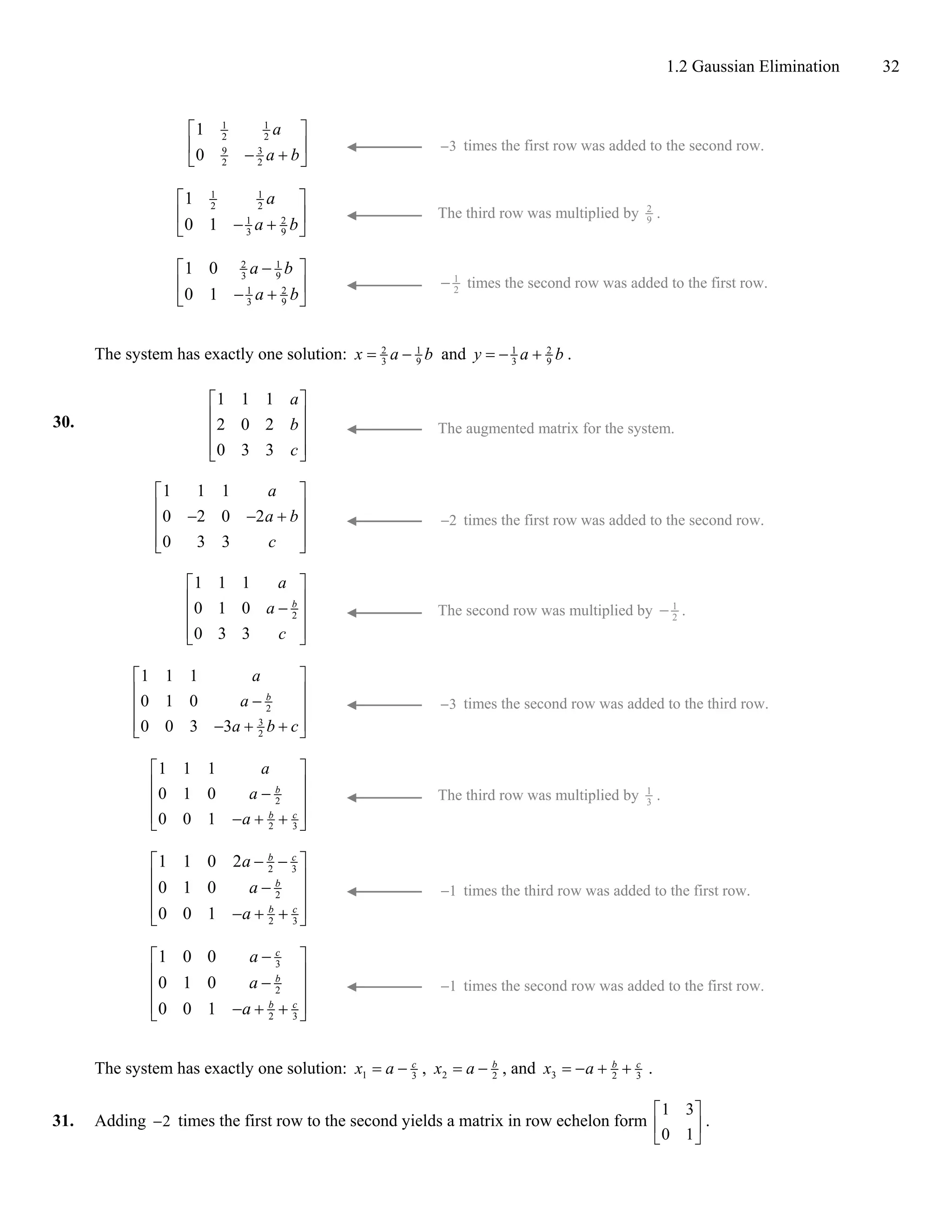 Answers to Problems in "Elementary Linear Algebra" (12th Edition) by ...