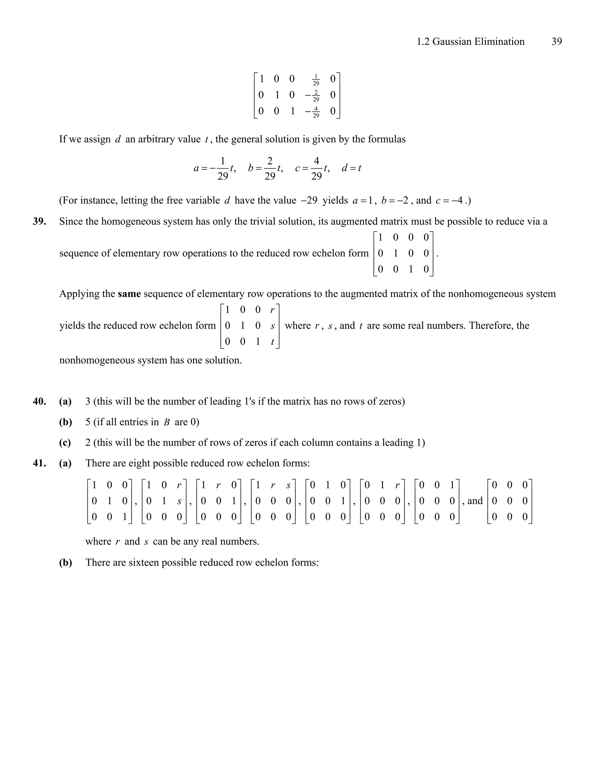 Answers to Problems in "Elementary Linear Algebra" (12th Edition) by ...