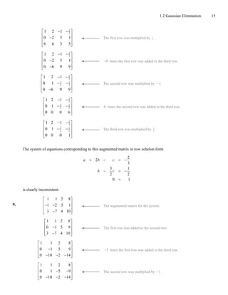 Answers to Problems in "Elementary Linear Algebra" (12th Edition) by ...