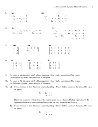 Answers to Problems in "Elementary Linear Algebra" (12th Edition) by ...