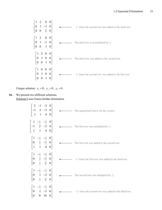 Answers to Problems in "Elementary Linear Algebra" (12th Edition) by ...