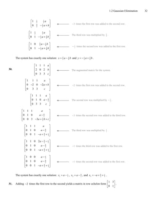 Answers to Problems in "Elementary Linear Algebra" (12th Edition) by ...