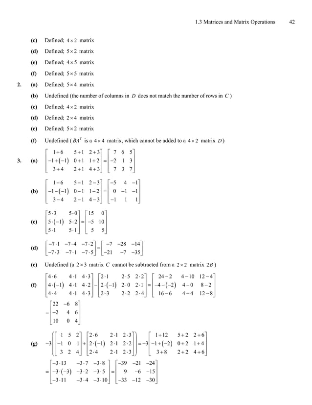 Answers to Problems in "Elementary Linear Algebra" (12th Edition) by ...