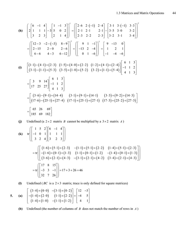 Answers to Problems in "Elementary Linear Algebra" (12th Edition) by ...