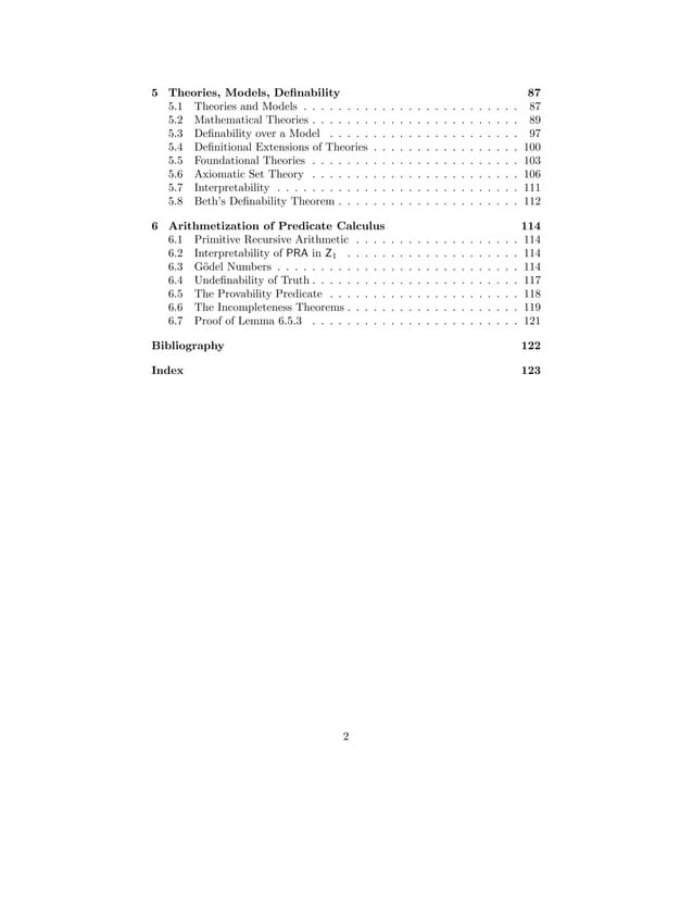 Elementary mathematical logic stephen g. simpson | PDF