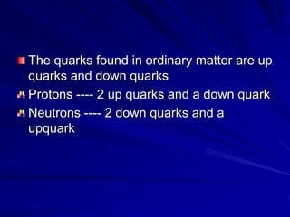 Elementary particles | PPT
