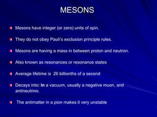 Elementary particles | PPT