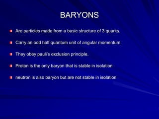 Elementary particles | PPT