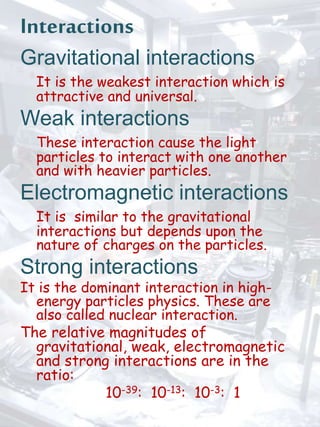 ppt on Elementary Particles By Jyotibhooshan chaturvedi | PPTX
