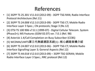 Elementary procedures for Circuit-Switched (CS) Call Control (CC) in ...