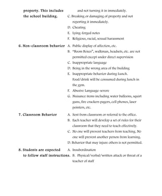 Elementary pupils' handbook | DOC