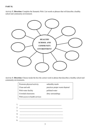 ELEMENTARY_Q2_HEALTH6_MOD1.pdf module grade 6 | PDF