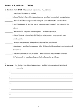 ELEMENTARY_Q2_HEALTH6_MODule3.pdf grade 6 | PDF